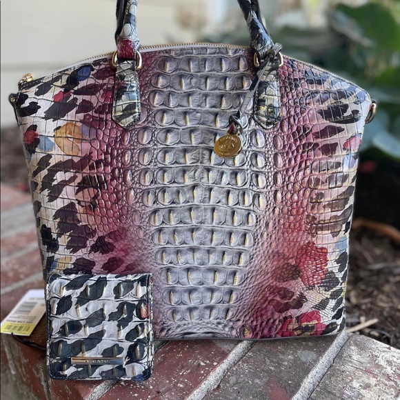 Brahmin | Bags | Brahmin Large Duxbury Adore Matching Jane Wallet ...